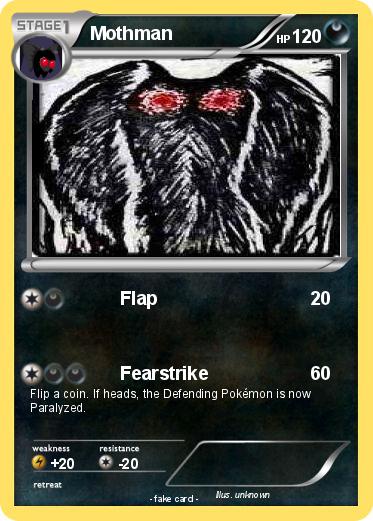 Pokémon Mothman 40 40 - Flap - My Pokemon Card