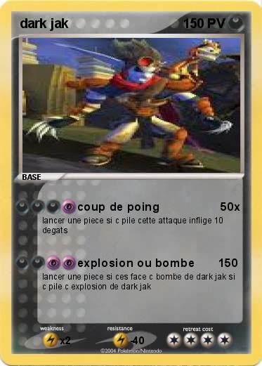 Pokémon dark jak 22 22 - coup de poing 50x - Ma carte Pokémon