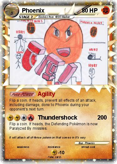 Pokémon Phoenix 870 870 - Agility - My Pokemon Card