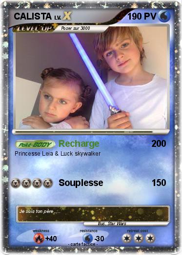 Pokémon CALISTA 3 3 - Recharge - Ma carte Pokémon