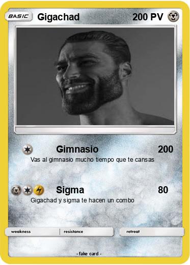 Pokémon Gigachad 220 220 - Gimnasio - Mi carta pokémon
