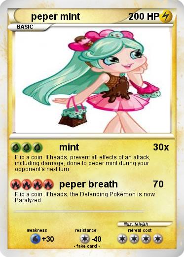 Pokémon peper mint - mint - My Pokemon Card