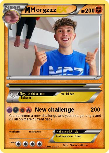 Pokémon Morgzzz - New challenge - My Pokemon Card