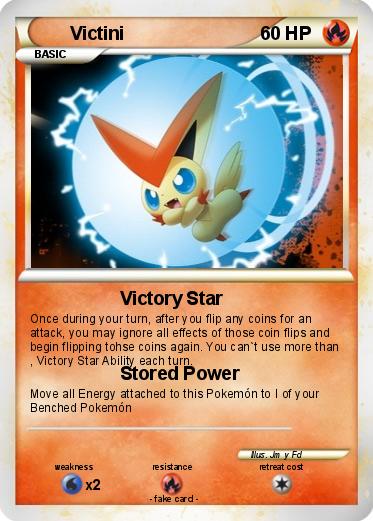 Pokémon Victini 1649 1649 - Victory Star - My Pokemon Card