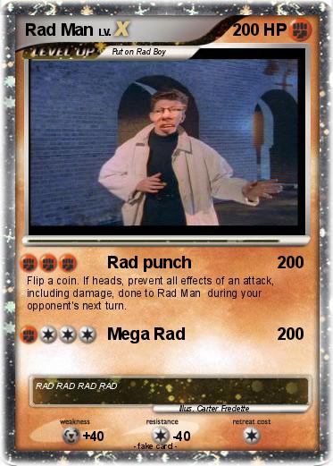 Pokémon Rad Man 1 1 - Rad punch - My Pokemon Card