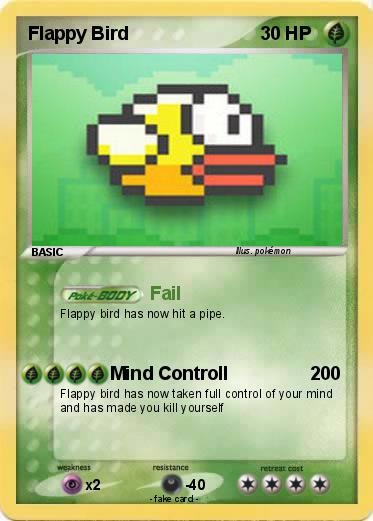 Pokémon Flappy Bird 20 20 - Fail - My Pokemon Card