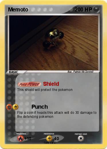 Pokémon Memoto - Shield - My Pokemon Card