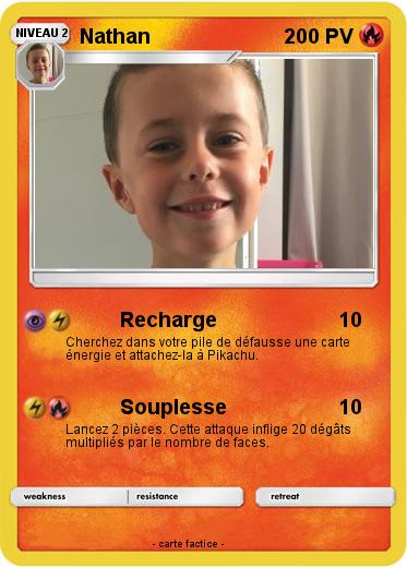 Pokémon Nathan 1264 1264 - Recharge - Ma carte Pokémon