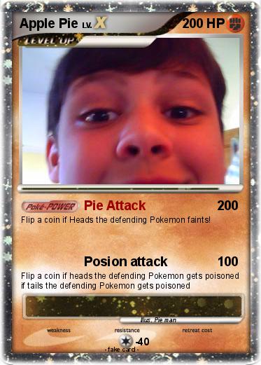 Pokémon Apple Pie 13 13 - Pie Attack - My Pokemon Card