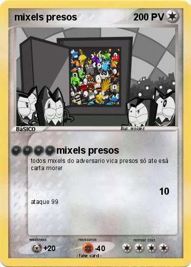 Pokémon mixels presos - mixels presos - Mi carta pokémon