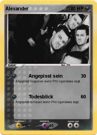 Pokémon Alexander 494 494 - Angepisst sein - My Pokemon Card