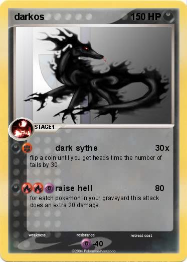 Pokémon darkos 3 3 - dark sythe - My Pokemon Card
