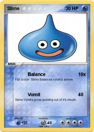 Pokémon Slime 445 445 - Balance - My Pokemon Card