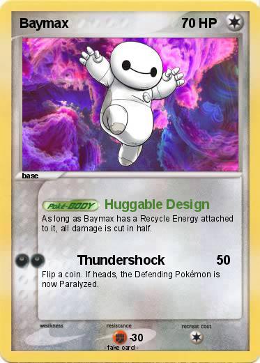 Pokémon Baymax 155 155 - Huggable Design - My Pokemon Card