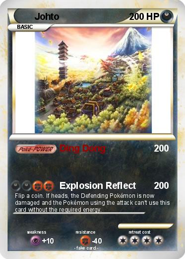 Pokémon Johto 17 17 - Ding Dong - My Pokemon Card