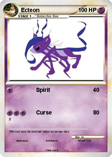 Pokémon Ecteon - Spirit - My Pokemon Card