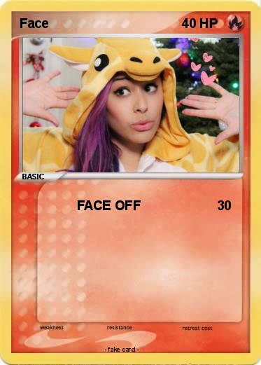 Pokémon Face 293 293 - FACE OFF - My Pokemon Card