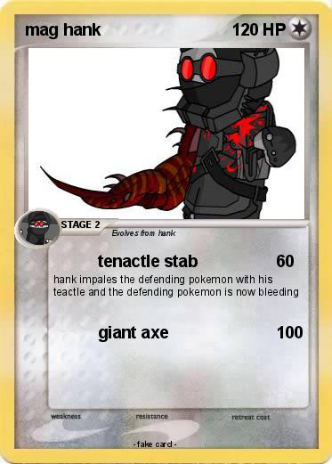 Pokémon mag hank 4 4 - tenactle stab - My Pokemon Card