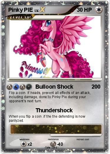 Pokémon Pinky PIE 44 44 - Bulloon Shock - My Pokemon Card