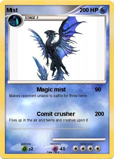 Pokémon Mist 60 60 - Magic mist - My Pokemon Card