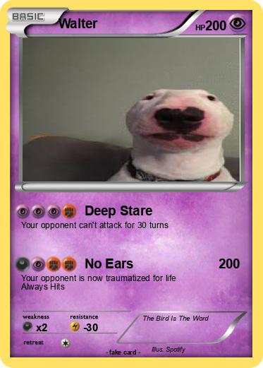 Pokémon Walter 311 311 - Deep Stare - My Pokemon Card