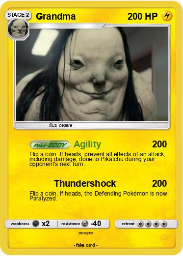 Pokémon Grandma 297 297 - Agility - My Pokemon Card