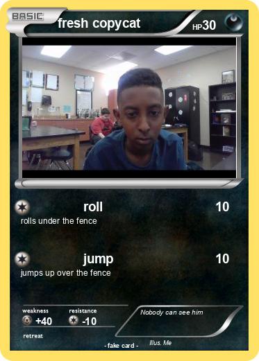 Pokémon fresh copycat - roll - My Pokemon Card