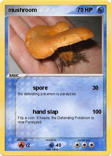 Pokémon mushroom 206 206 - spore - My Pokemon Card
