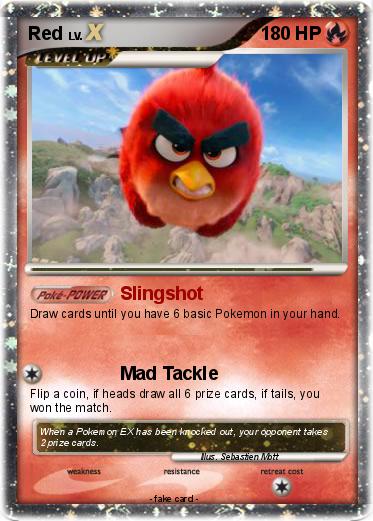 Pokémon Red 4384 4384 - Slingshot - My Pokemon Card