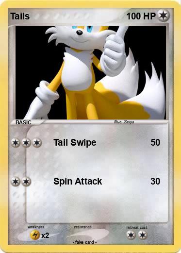 Pokémon Tails 1456 1456 - Tail Swipe - My Pokemon Card