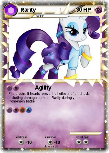 Pokémon Rarity 265 265 - Agility - My Pokemon Card