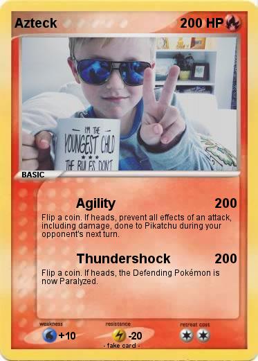 Pokémon Azteck 1 1 - Agility - My Pokemon Card