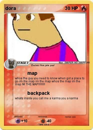 Pokémon dora 954 954 - map - My Pokemon Card