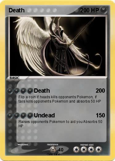 Pokémon Death 3434 3434 - Death - My Pokemon Card
