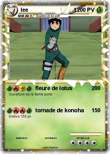 Pokémon lee 1 1 1 - fleure de lotus - Ma carte Pokémon