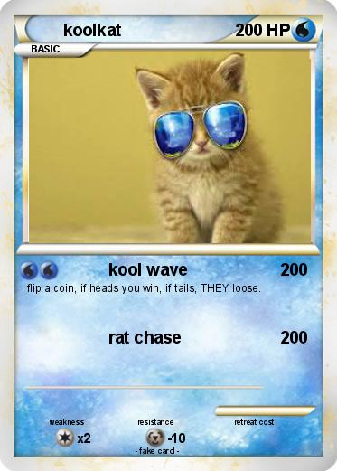 Pokémon koolkat 4 4 - kool wave - My Pokemon Card