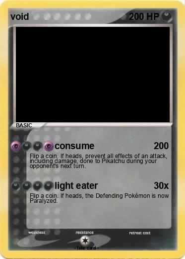 Pokémon void 201 201 - consume - My Pokemon Card