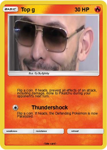 Pokémon Top g 7 7 - Thundershock - My Pokemon Card