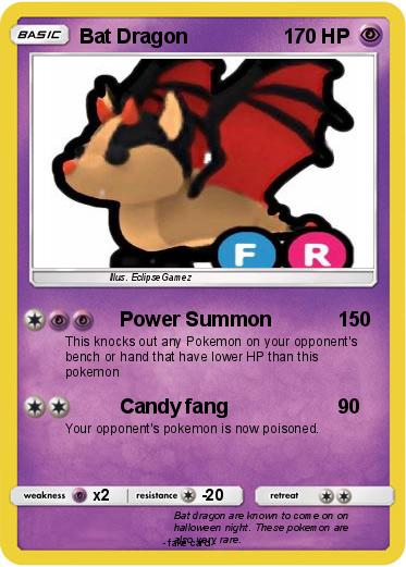 Pokémon Bat Dragon 2 2 - Power Summon - My Pokemon Card