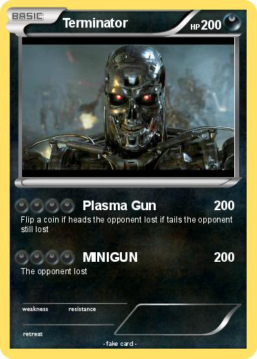 Pokémon Terminator 760 760 - Plasma Gun - My Pokemon Card