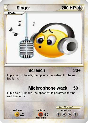 Pokémon Singer 20 20 - Screech - My Pokemon Card