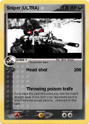 Pokémon Sniper ULTRA - Head shot - My Pokemon Card