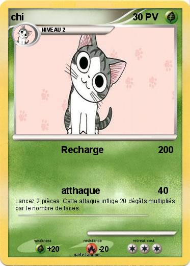 Pokémon chi 259 259 - Recharge - Ma carte Pokémon