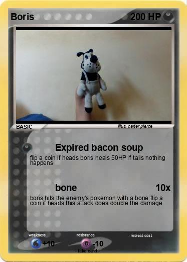 Pokémon Boris 235 235 - Expired bacon soup - My Pokemon Card