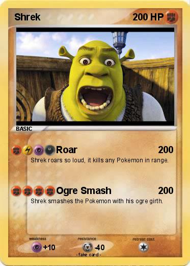 Pokémon Shrek 290 290 - Roar - My Pokemon Card