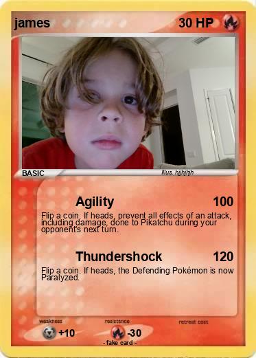 Pokémon james 2401 2401 - Agility - My Pokemon Card