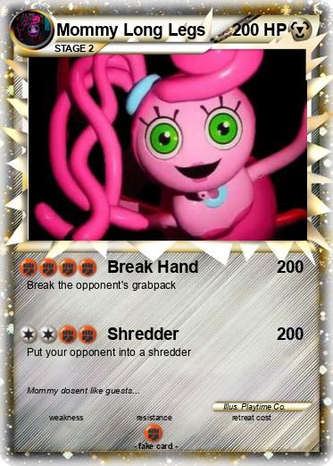 Pokémon Mommy Long Legs 9 9 - Break Hand - My Pokemon Card