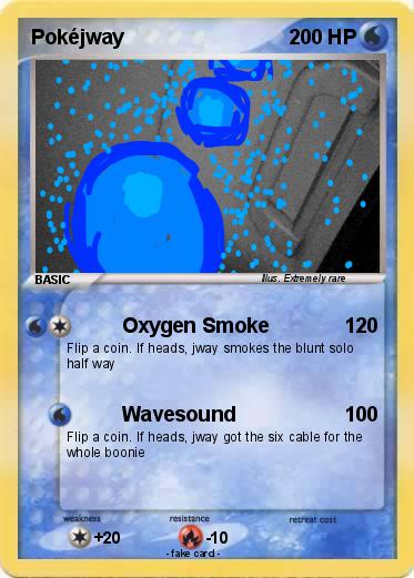 Pokémon Pokejway - Oxygen Smoke - My Pokemon Card