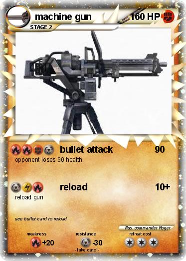 Pokémon machine gun 69 69 - bullet attack - My Pokemon Card