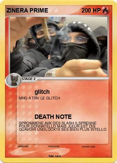 Pokémon ZINERA PRIME - glitch - My Pokemon Card